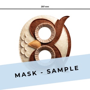 Felt Woodland Animal Mask Patterns - Printable Mask, Coloring Page ...