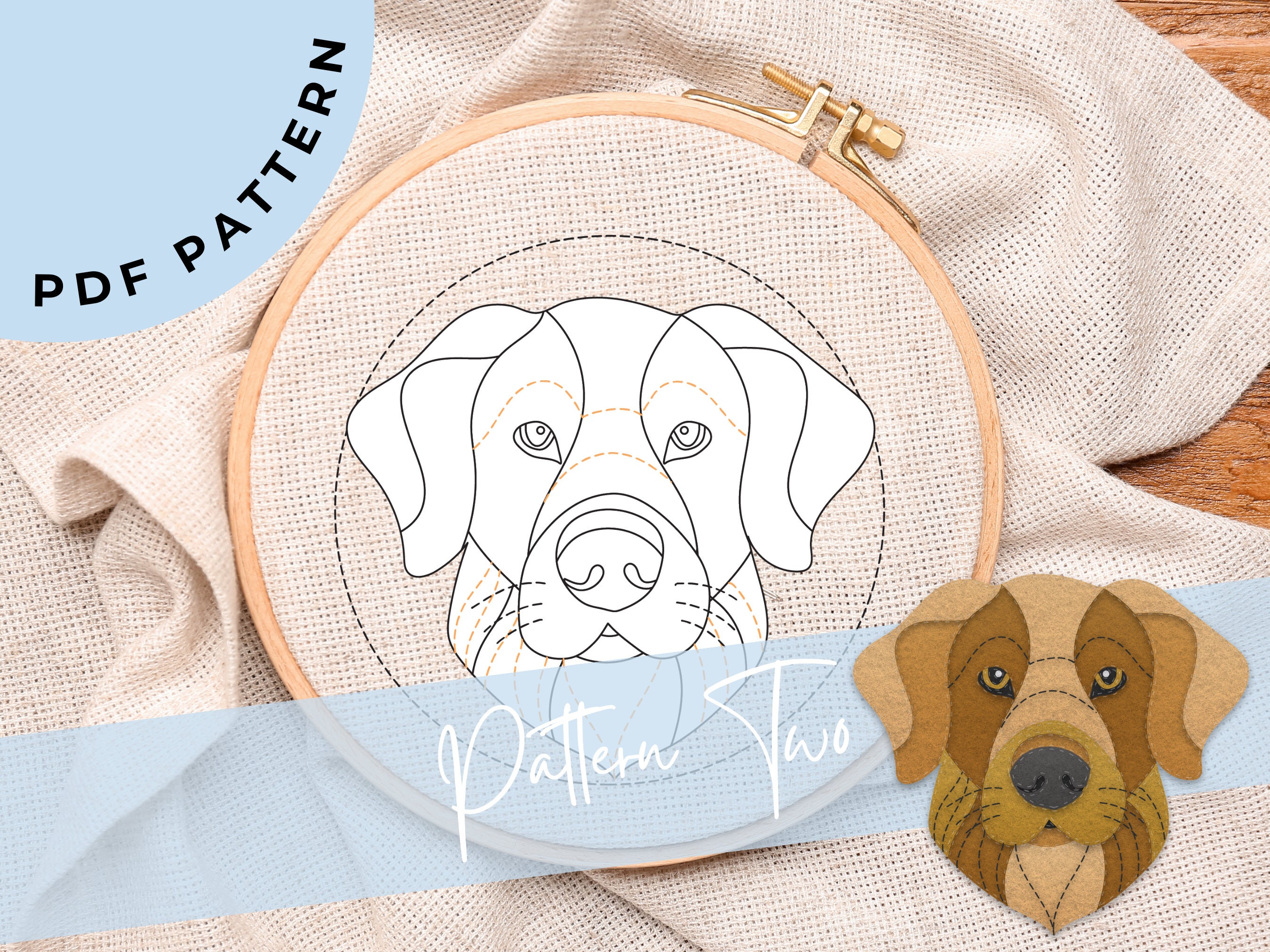 American Pointer, Golden Retriever, Yorkshire Terrier - DIY Felt ...