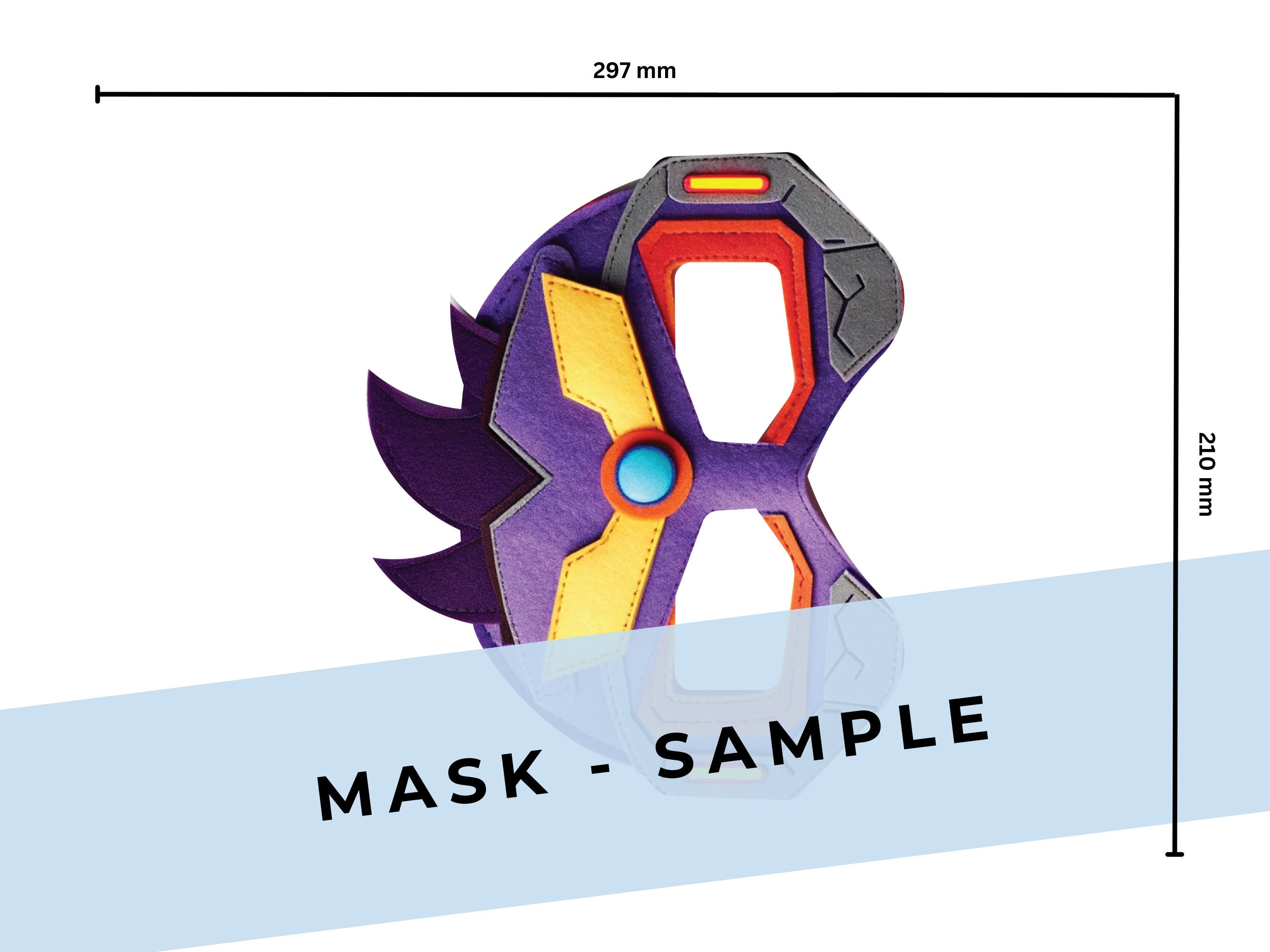 Superhero Mask Patterns Printable Mask, Coloring Page & Felt Sewing Kit ...