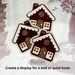 Gingerbread House DIY Felt Ornament Christmas Pattern - Etsy