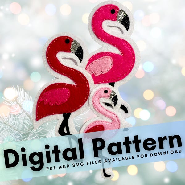 Felt Flamingo Ornament - Etsy