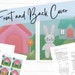 Printable Easter Bunny Quiet Book PDF Pattern for Toddlers and Young ...