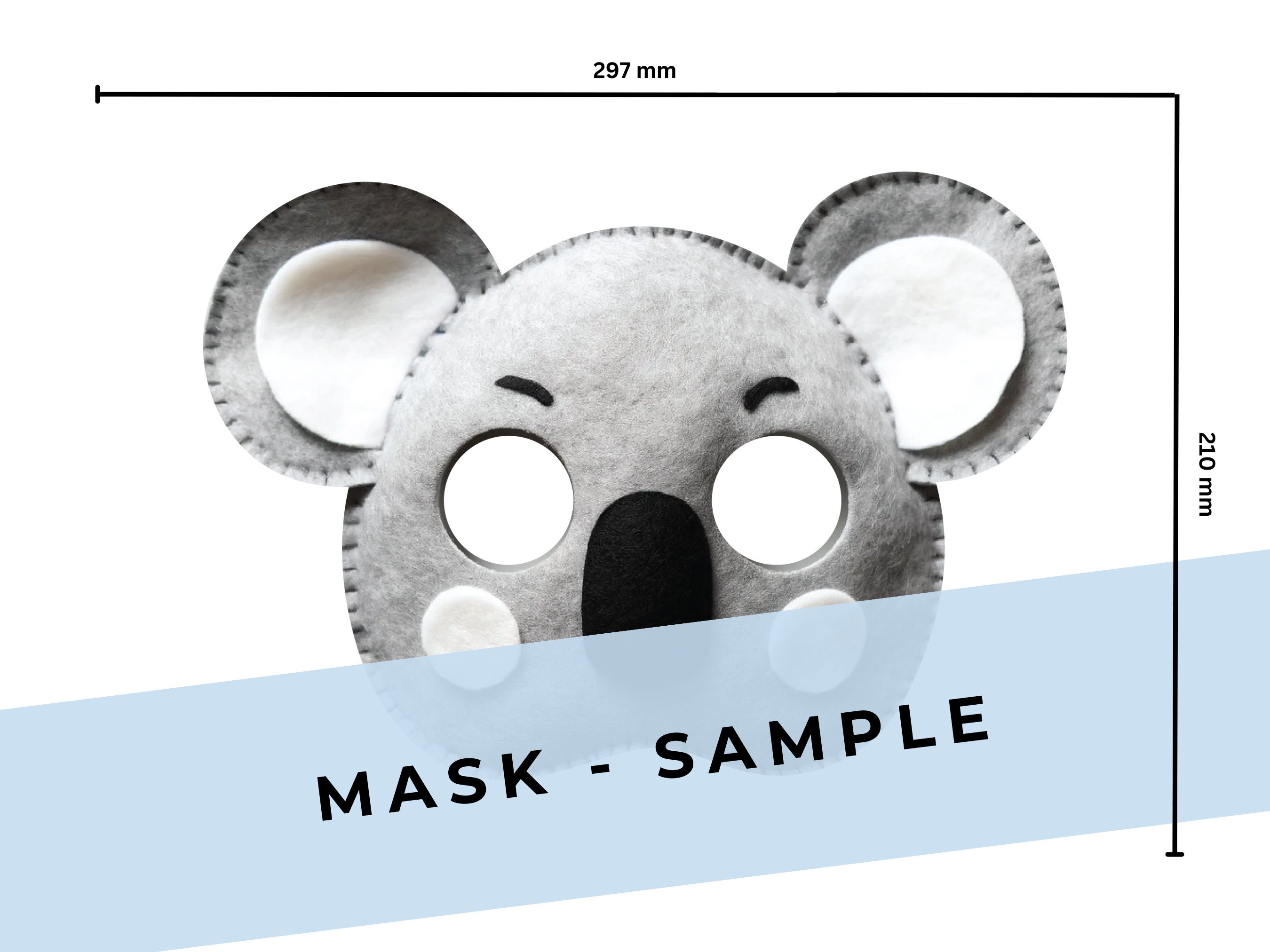 Felt Australian Animal Mask Patterns Printable Mask, Coloring Page ...