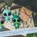 DIY Felt Alien Pattern - Versatile Craft Sewing Project for Ornaments ...