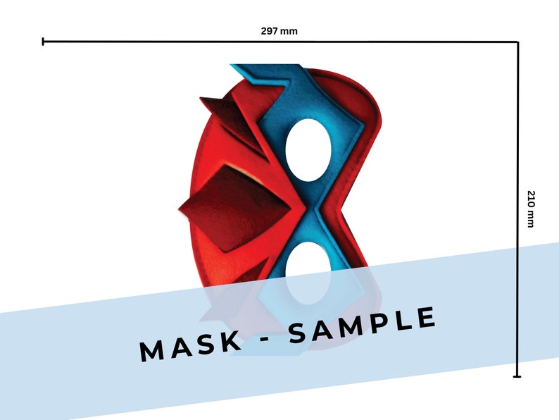 Superhero Mask Patterns Printable Mask, Coloring Page & Felt Sewing Kit ...