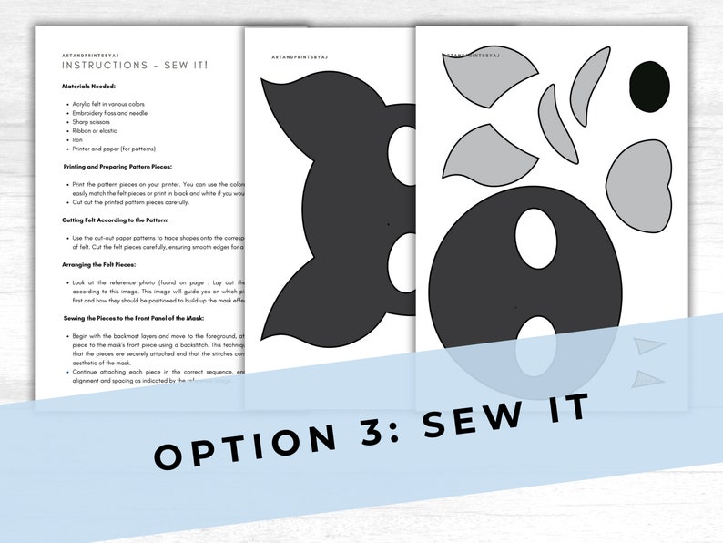 Felt Australian Animal Mask Patterns Printable Mask, Coloring Page ...