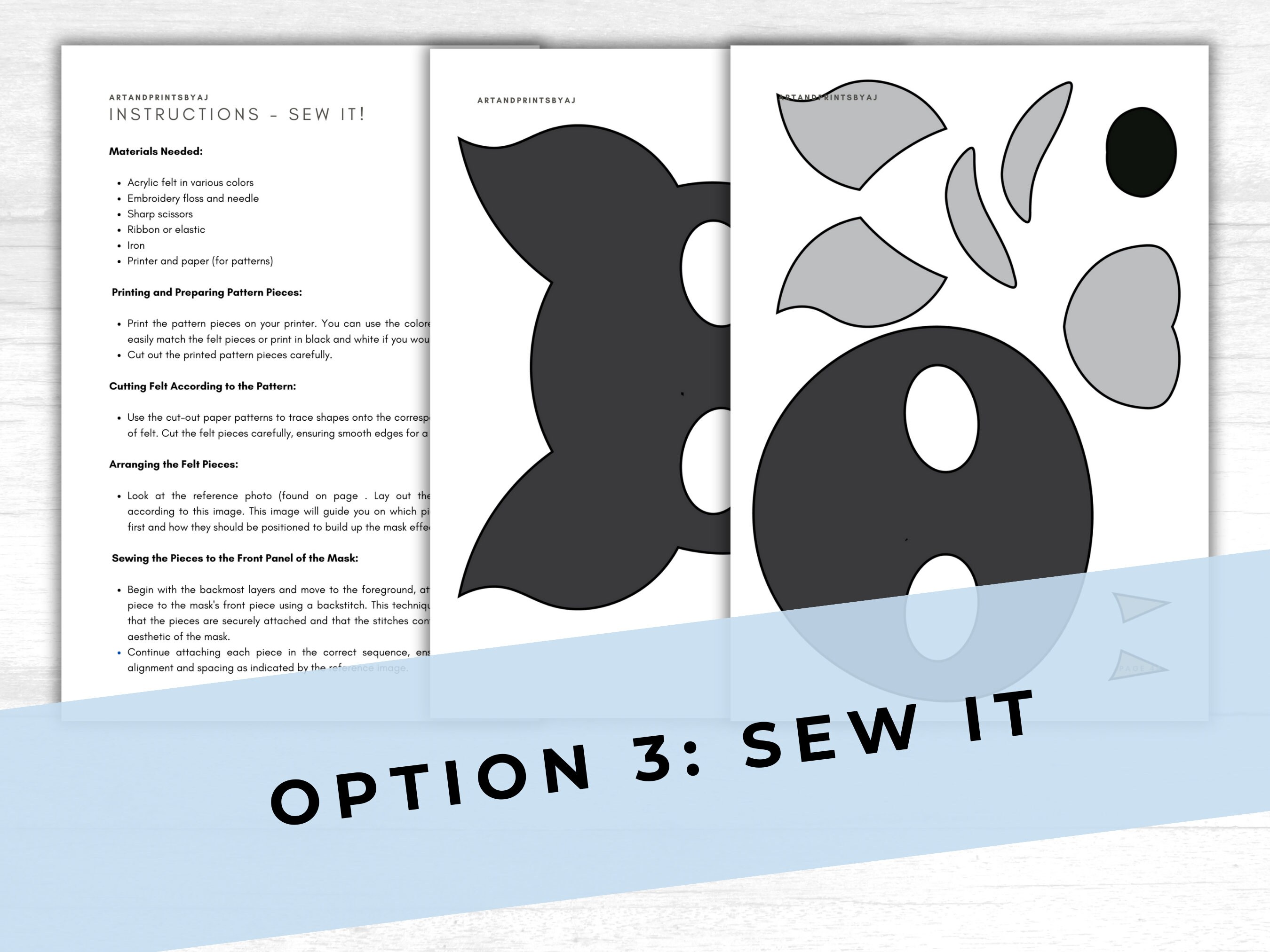 Felt Australian Animal Mask Patterns Printable Mask, Coloring Page ...