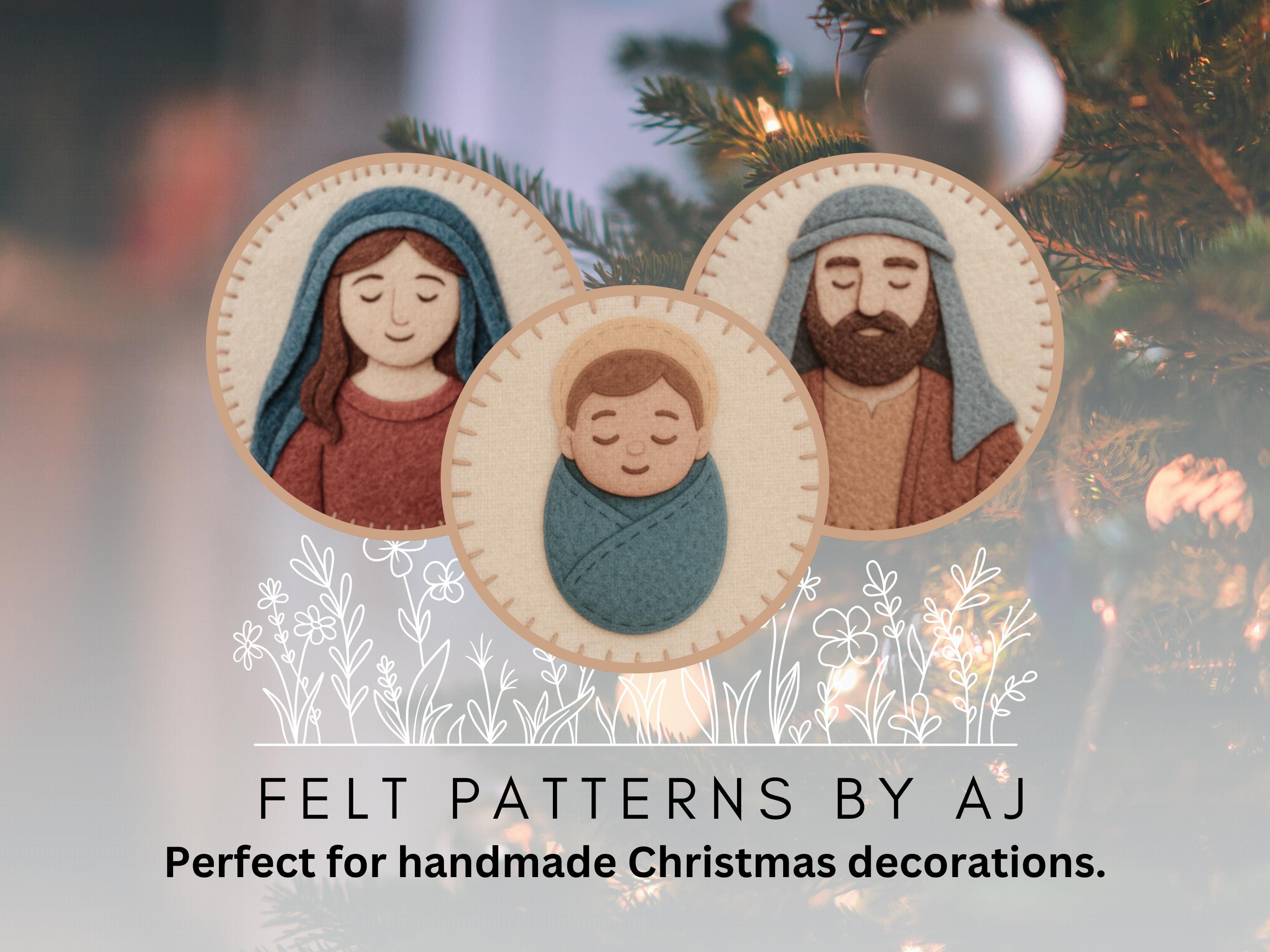 Ultimate Nativity Scene Digital Pattern Bundle - 9 Patterns for ...