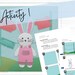 Printable Easter Bunny Quiet Book PDF Pattern for Toddlers and Young ...