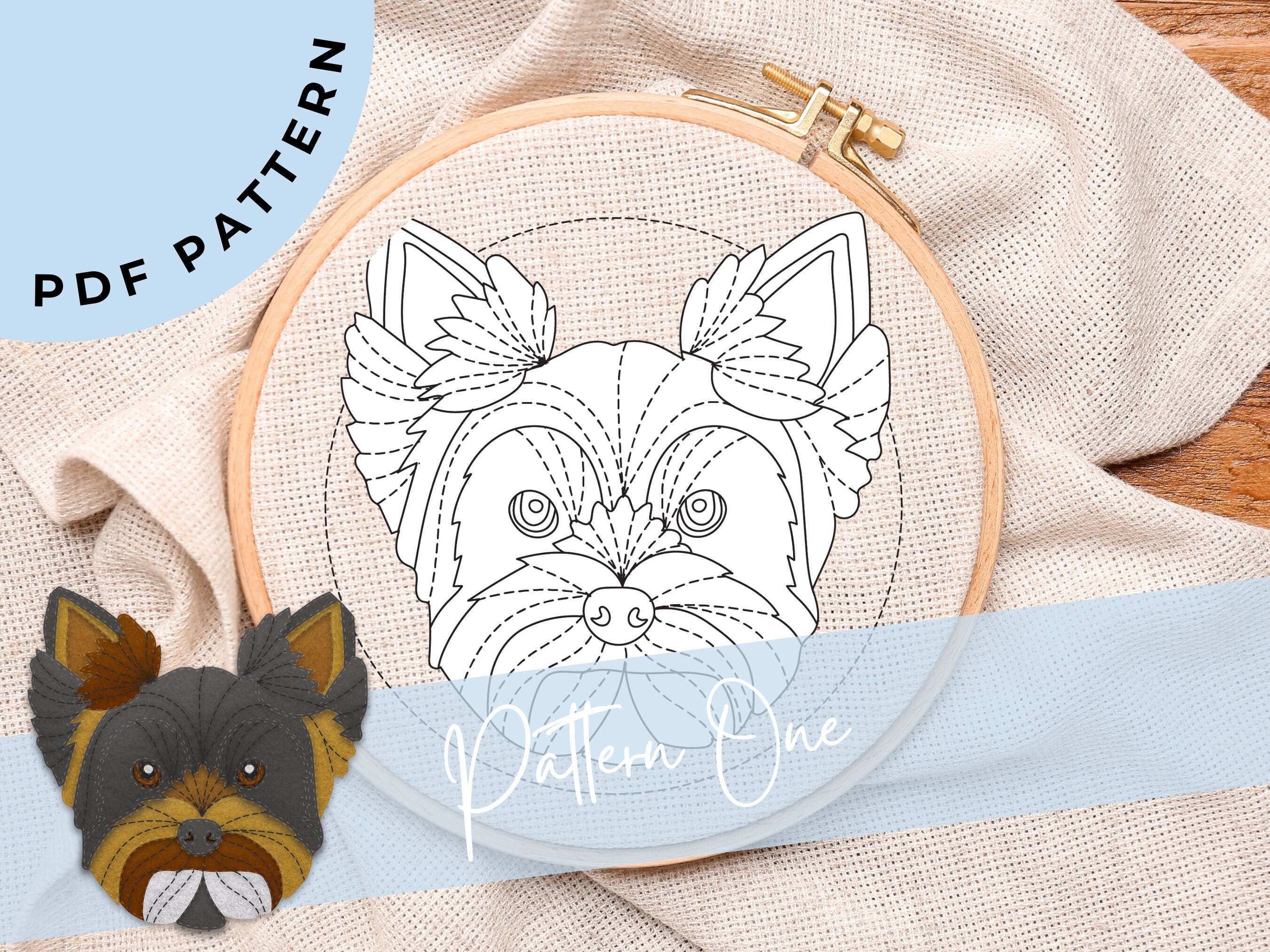 American Pointer, Golden Retriever, Yorkshire Terrier - DIY Felt ...