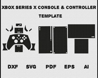 Xbox Series X Template Svg - Etsy