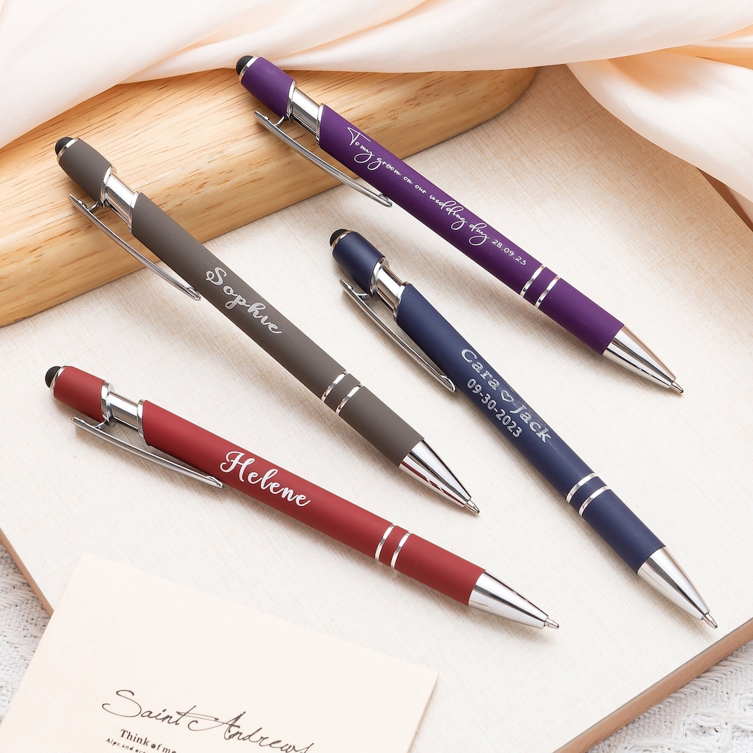 Stylo personnalisé, stylos nominatifs, stylos de demoiselle d'honneur ...
