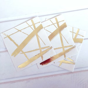 Disposable Party Tableware Golden Cup Plates Baby Shower Birthday Party ...