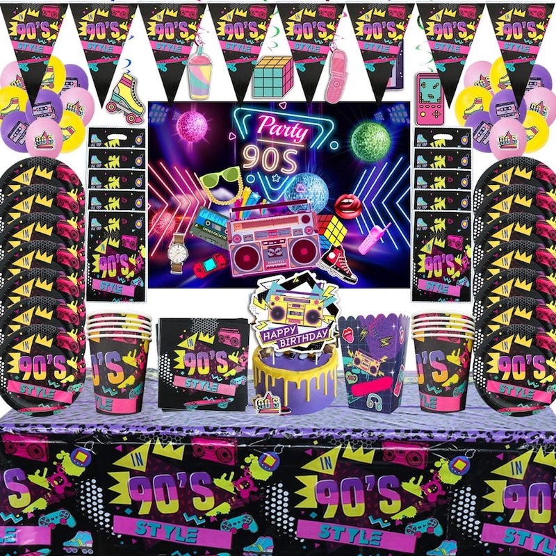 90s Party Decorations - Etsy