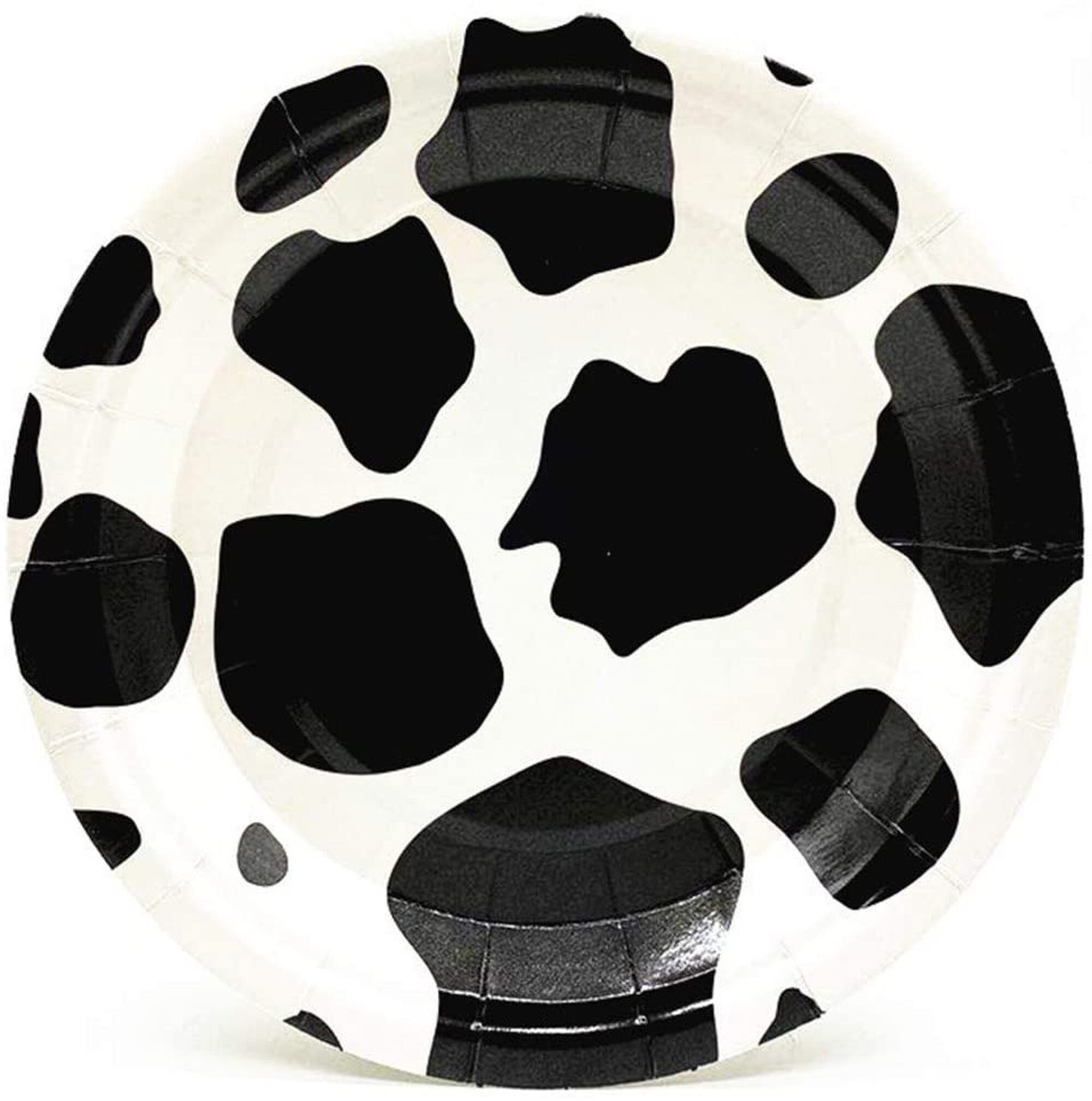 Farm Animal Cow Party Tableware Disposable Dinnerware Birthday Party ...