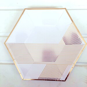 Disposable Party Tableware Golden Cup Plates Baby Shower Birthday Party ...