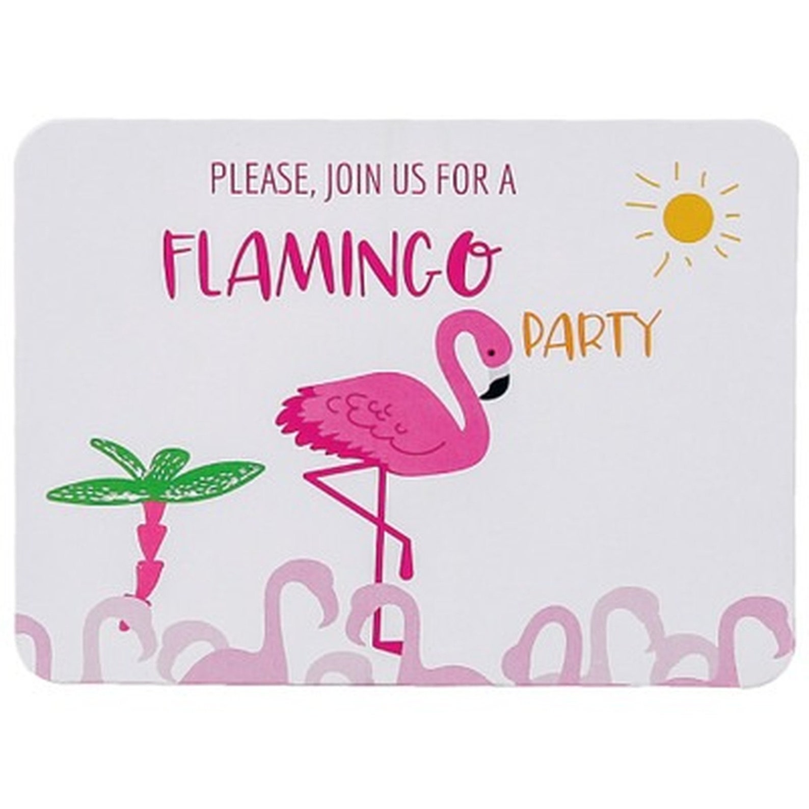 Flamingo Party Tableware Tropical Hawaiian Party Supplies Plates Cups ...