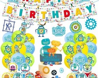 Printable Robot Paper Crown Awesome DIY Party Decor Cute Robot - Etsy