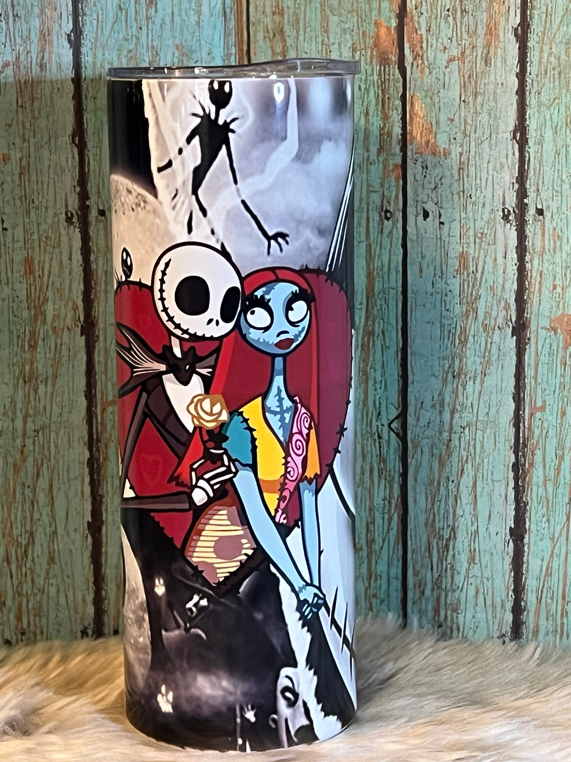 Jack and Sally Love Sublimated 20oz Tumbler - Etsy