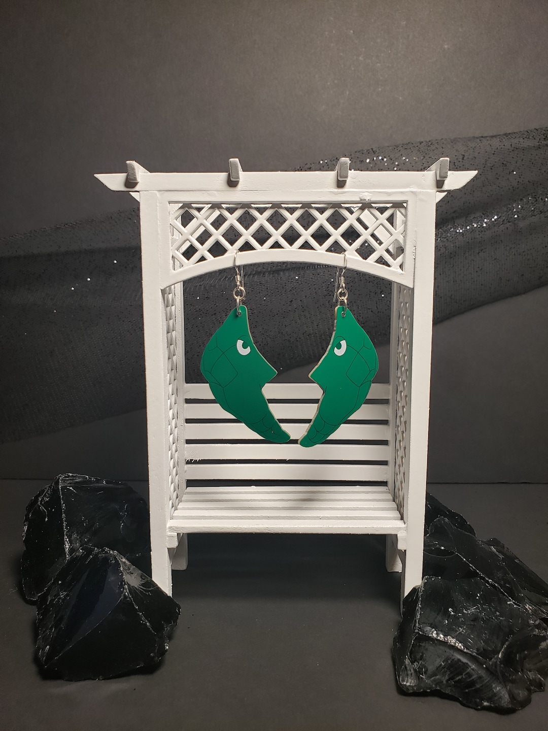 Pokemon Earrings Metapod Wearable Tech Jewelry PCB Fish Hook Sterling ...