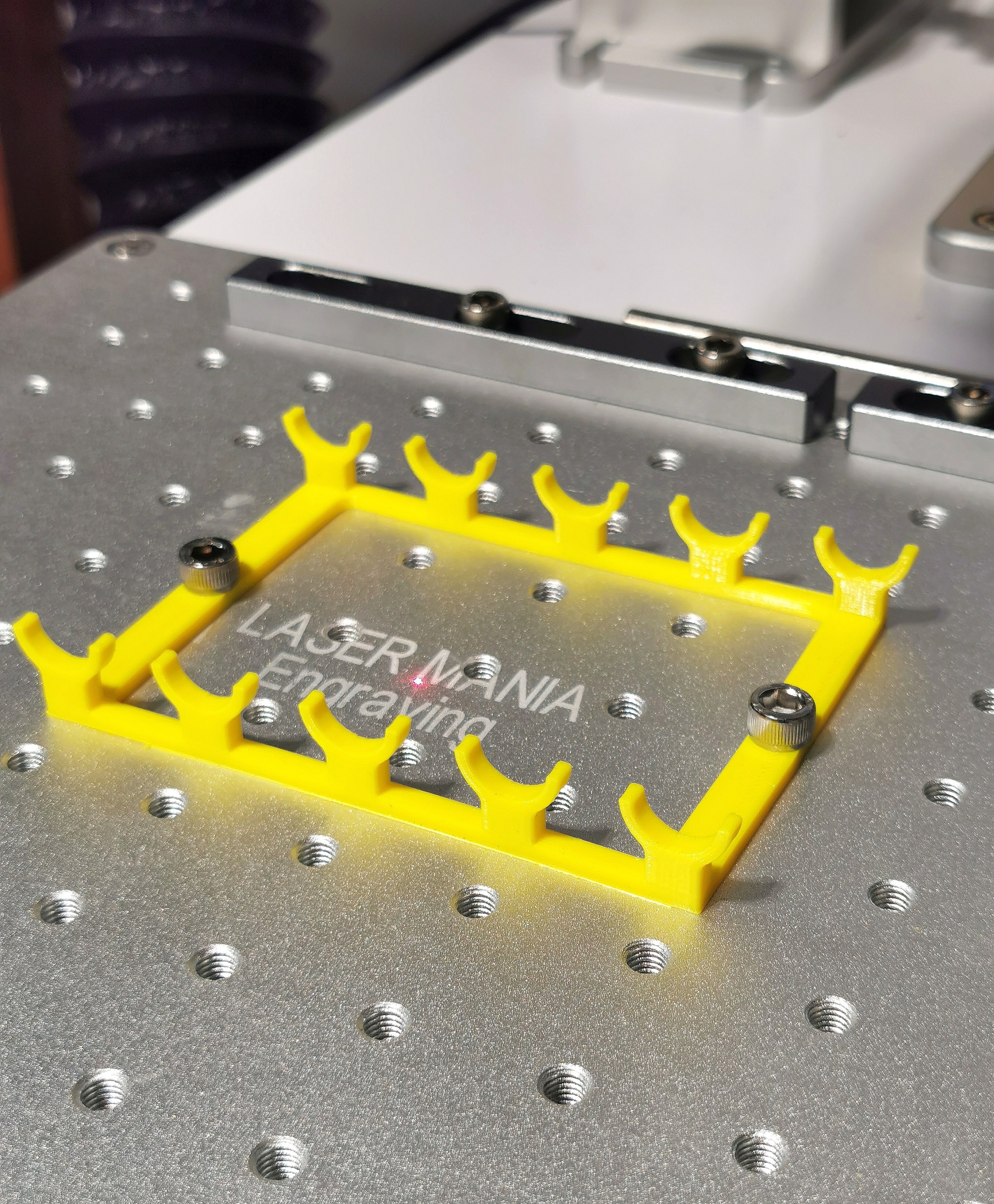 Fiber Laser Engraving Equipment Accessory: PLA+ Pen and Pencil Jig ...