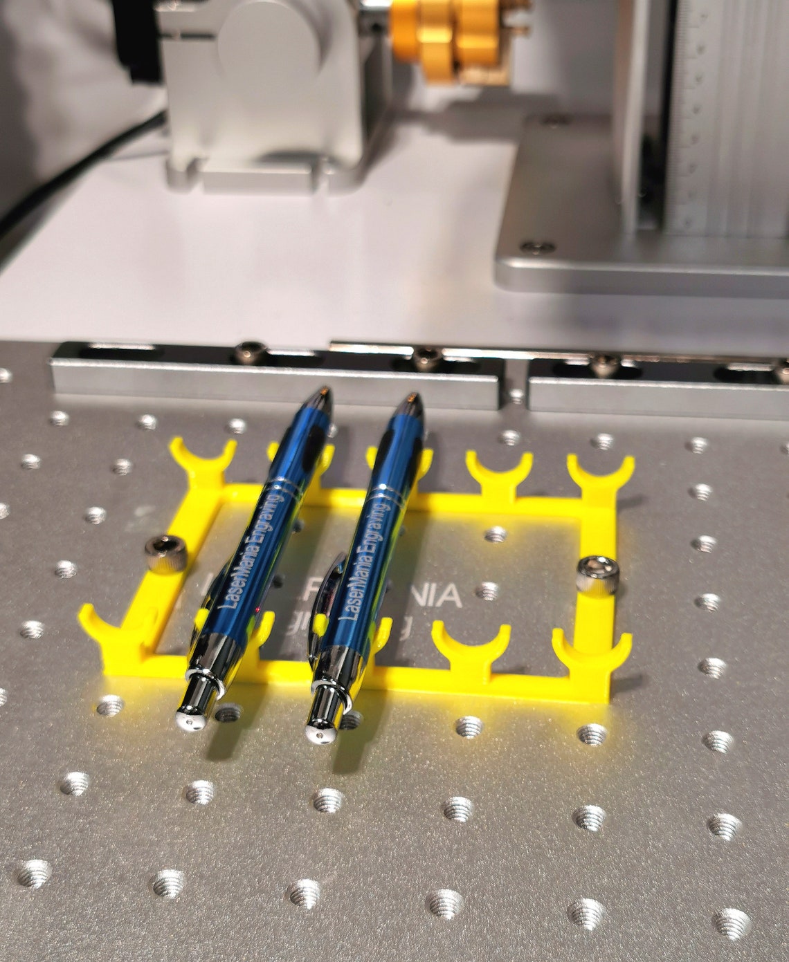 Fiber Laser Engraving Equipment Accessory: PLA+ Pen and Pencil Jig ...