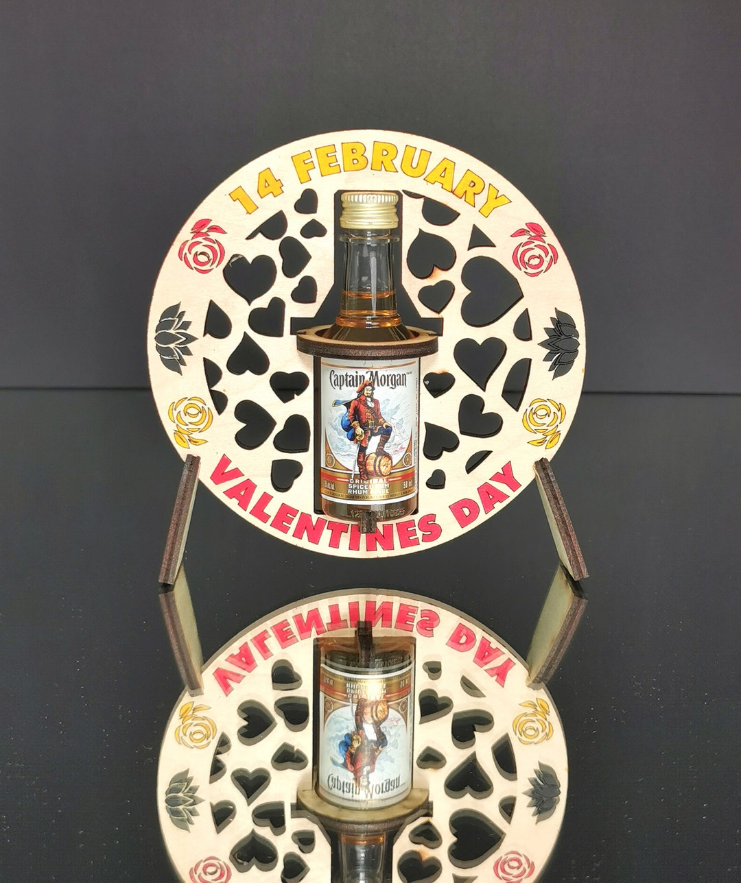 Valentines Day Mini Shooter Ornament File Captain Morgan - Digital File ...