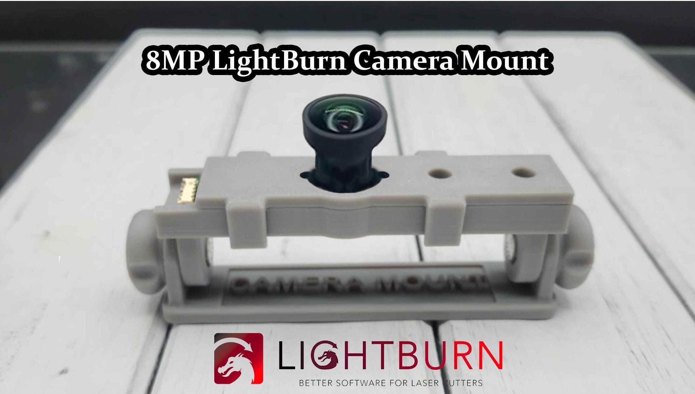 Camera Mount Lightburn Adjustable Laser Machine CO2 Vision Mount 8MP ...