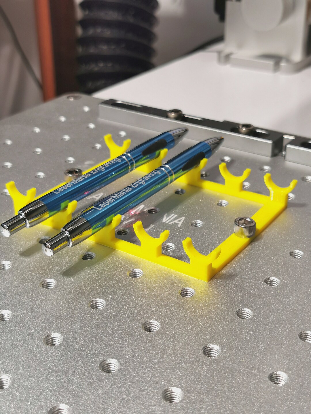 Fiber Laser Engraving Equipment Accessory: PLA+ Pen and Pencil Jig ...