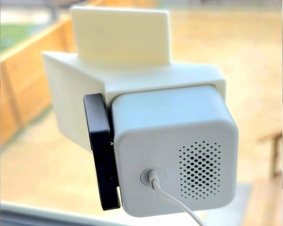 Wyze Cam Holder V4 Window Mounting Bracket 45 Degree Wyze V4cam Mount ...