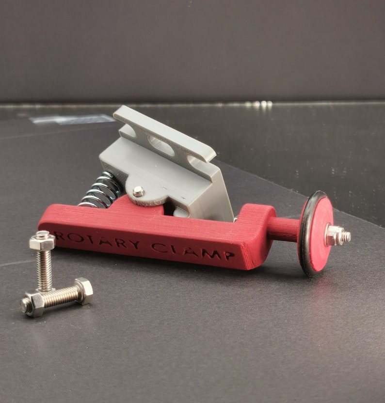 Rotary Clamp EXTENDED Arm Rotary Attachment Clamp Fits Epilog Version ...