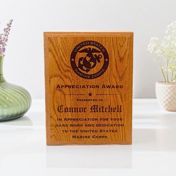 Military Plaque Usmc - Etsy