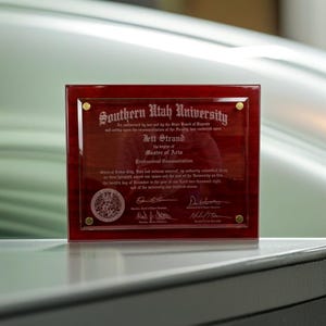 Marble Diploma Frame, Custom Degree Frame, College Graduation Gift ...