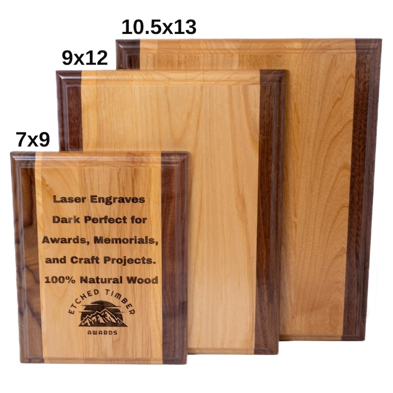 Walnut Plaque Blanks - Etsy