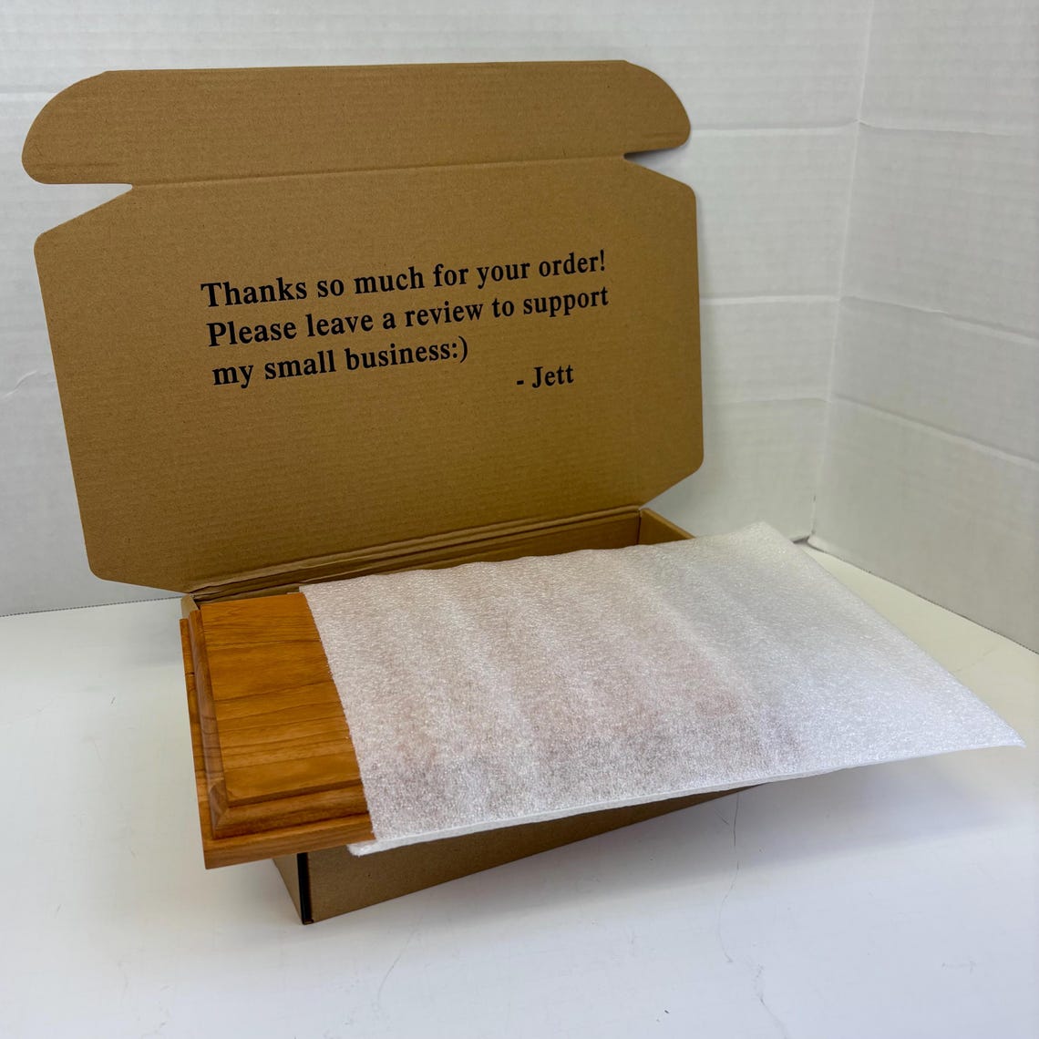 Genuine Cherry Wood Plaque Base, Double Beveled, 0.75" Thick, Laser ...