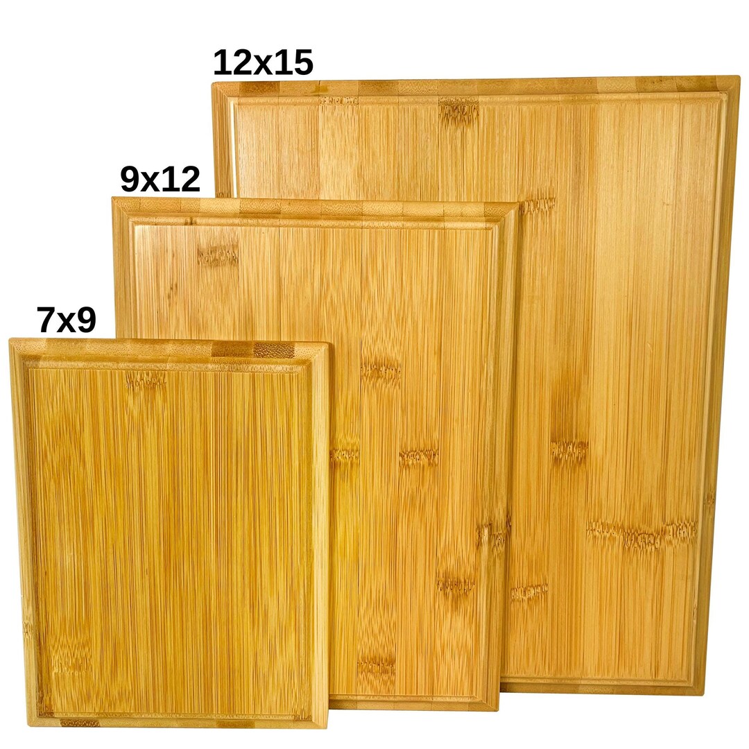 Real Bamboo Plaque Blank, Blank Wood Plaque, 5x7, 7x9, 9x12 Inch ...