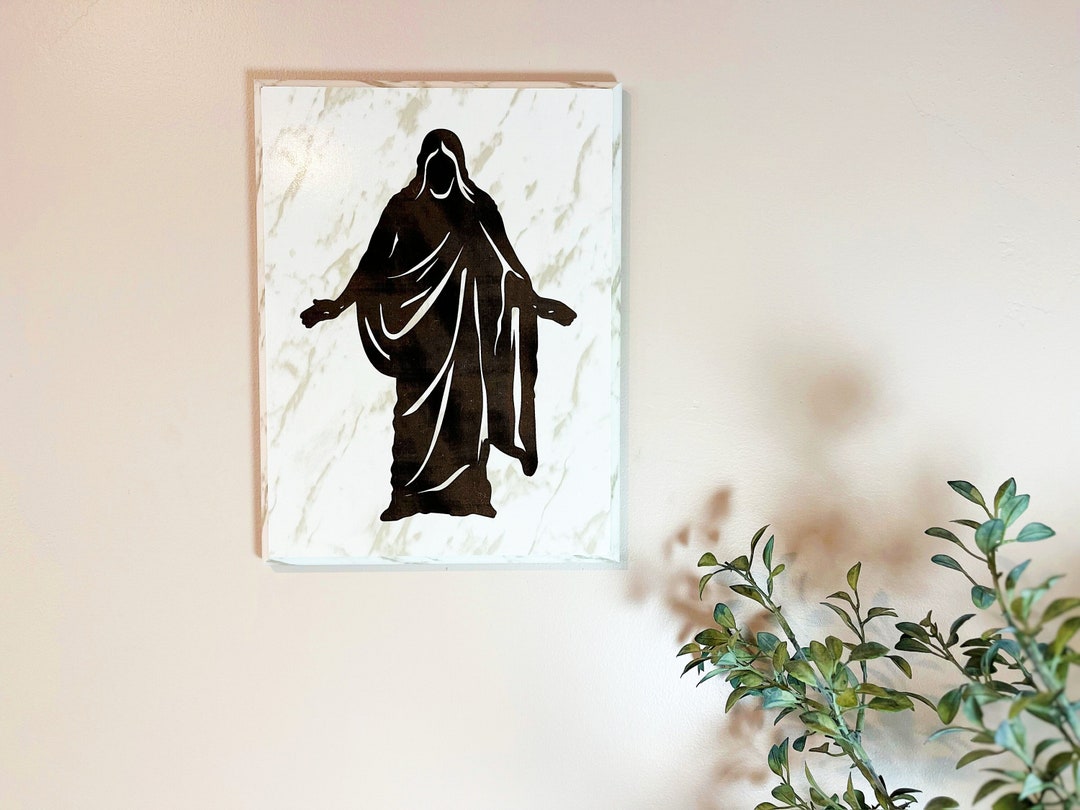 Jesus Christ Plaque, LDS Women Gift, Faith Plaques, , the Family ...