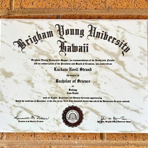 Metal Certificate Award, Diploma Frame Custom, Diploma Plaque, Diploma ...