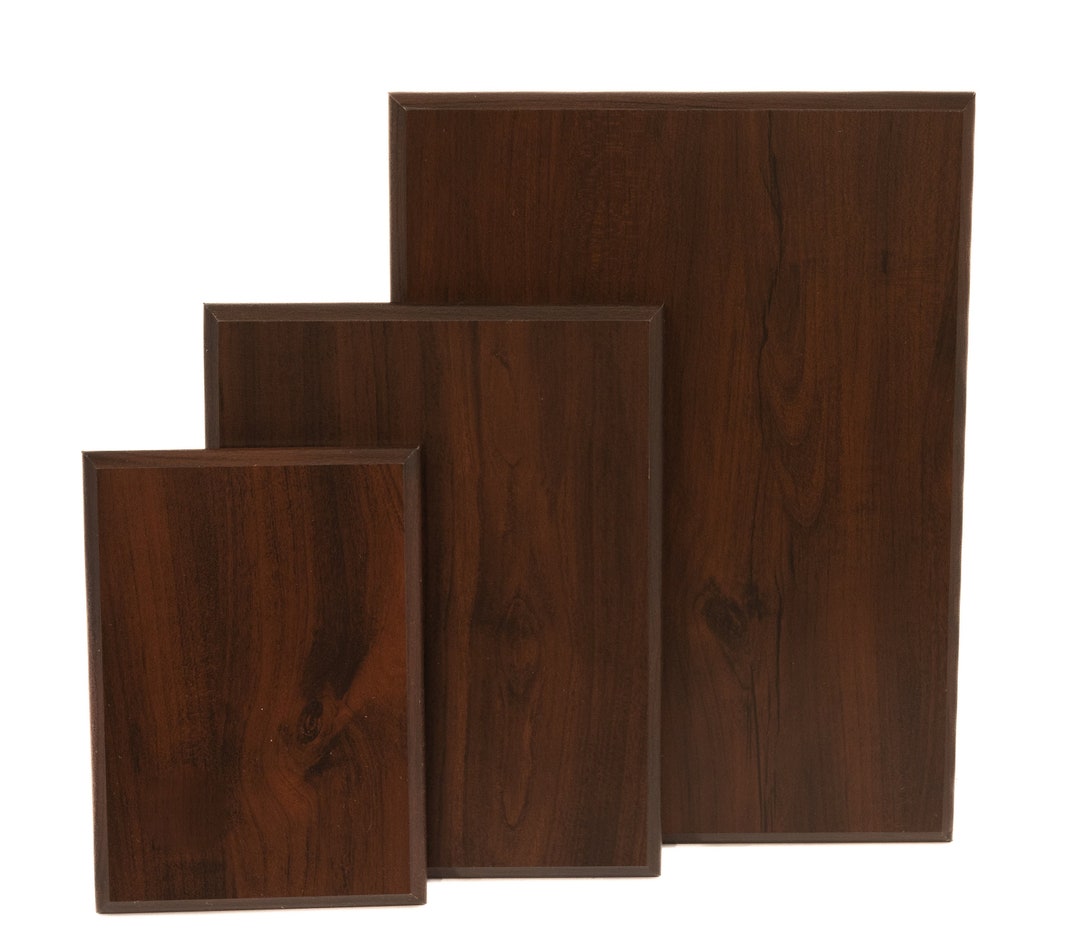 Cherry Finish Plaque Blank, Blank Wood Plaque, 5x7, 7x9, 9x12 Inch ...