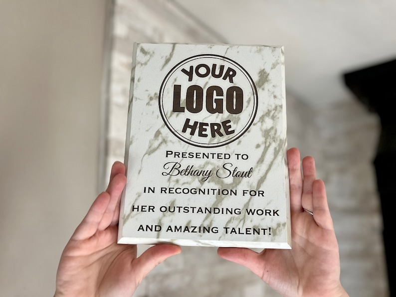 Custom Oak Award Plaque, Award Plaque Custom, MVP Award, Award Plaque ...