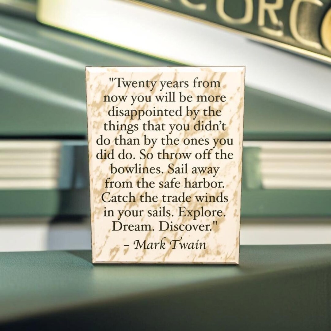 Fully Customizable Marble Quote Plaque, Book Quote Wall Art, Custom ...
