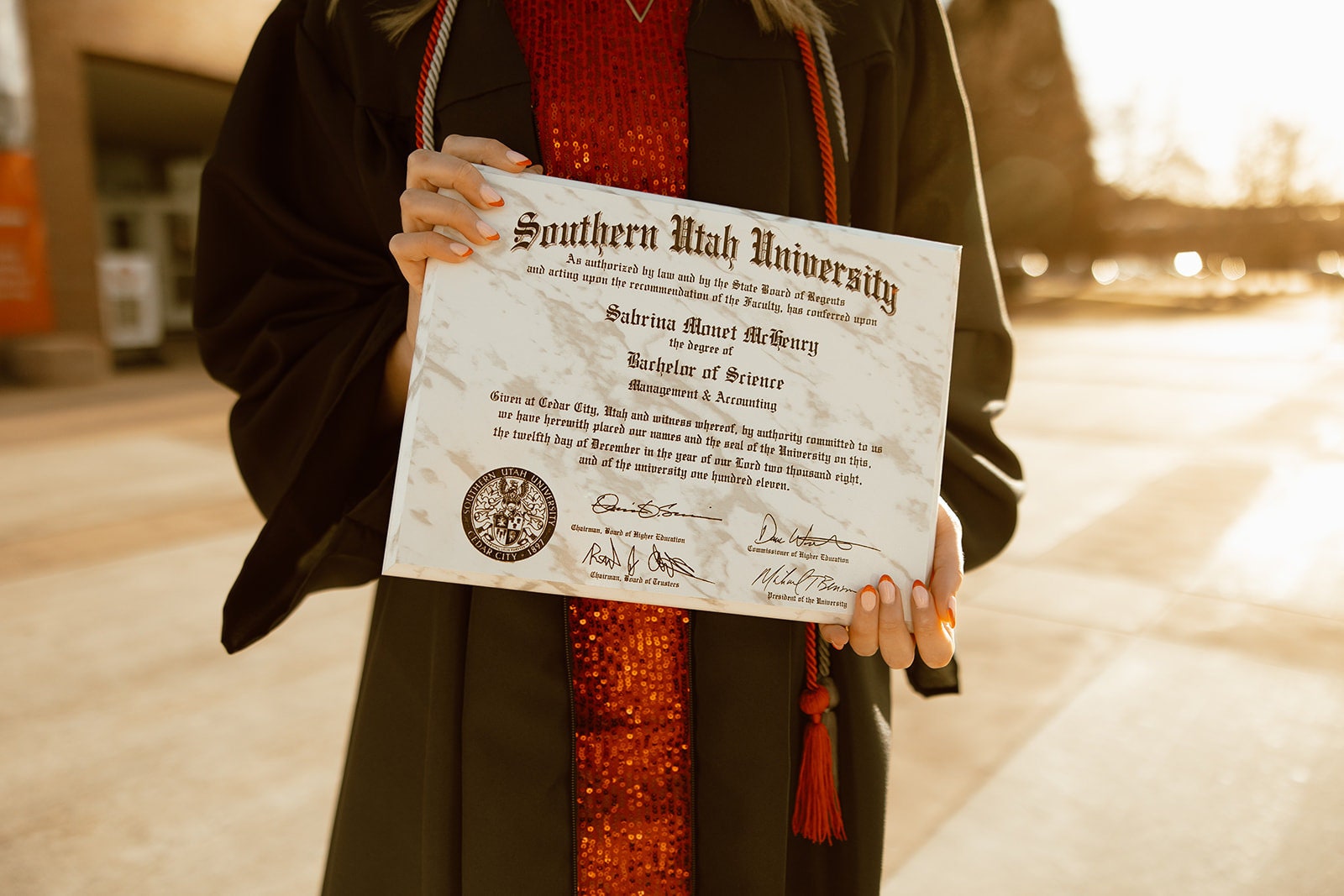 Graduation Diploma Plaque Wood Diploma Frame Cherry Diploma - Etsy