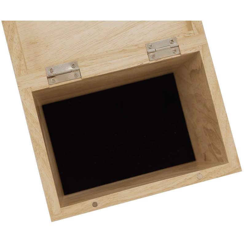 Handcrafted Malaysian Oak Recipe Box – Wooden Recipe Card Organizer ...