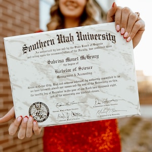 Metal Certificate Award, Diploma Frame Custom, Diploma Plaque, Diploma ...