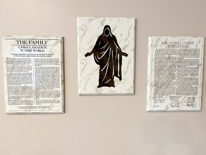 LDS Faith Plaques LDS Women Gifts the Family Proclamation - Etsy