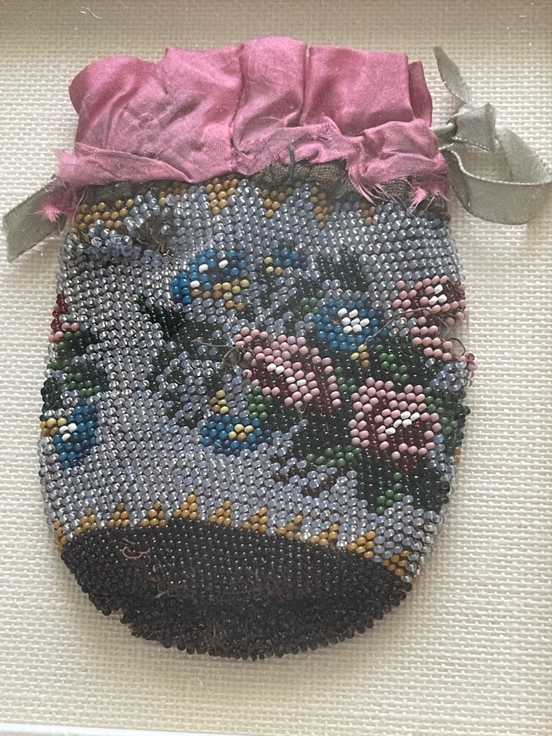 Antique Original Purse/reticle and Brush and Comb Victorian C.1860 to ...