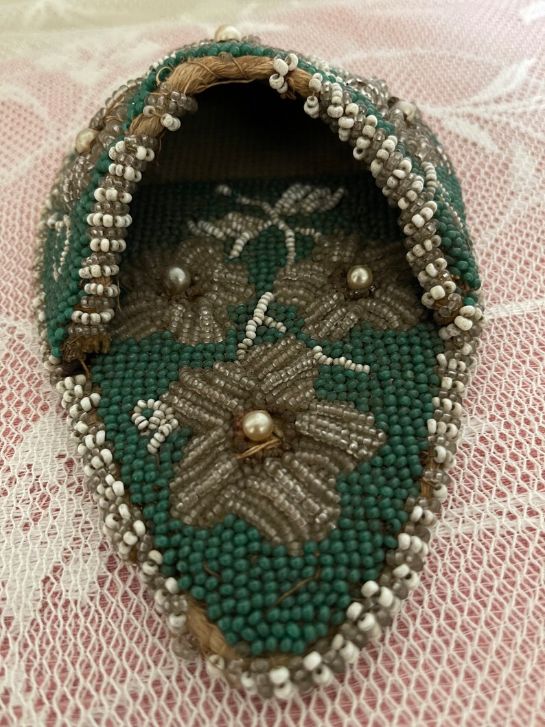 Antique Original 1800th's 19th Century Victorian Beaded and Pearl Watch ...