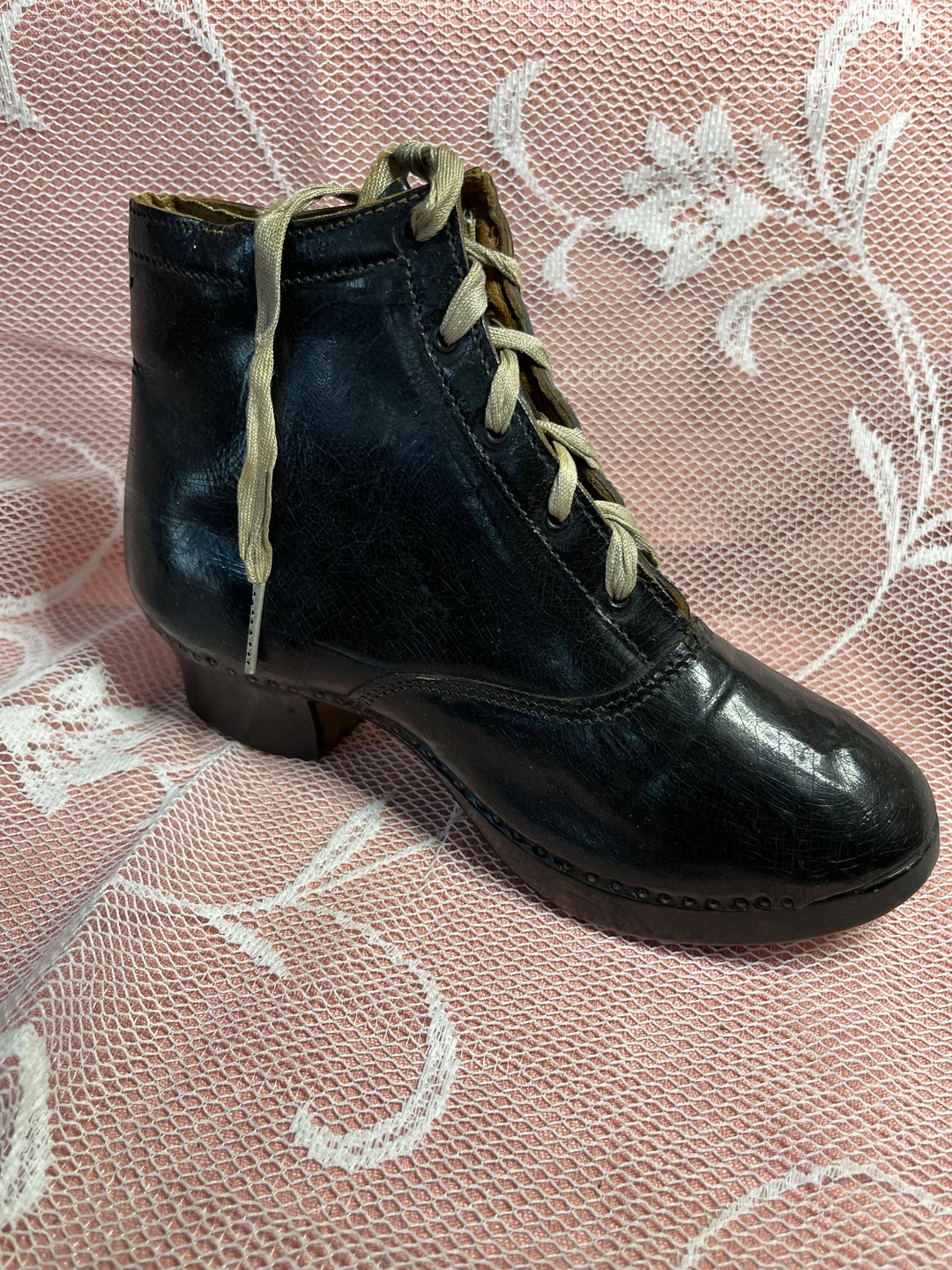 Antique Original 1842 19th Century French Boys Shoe Boot - Etsy