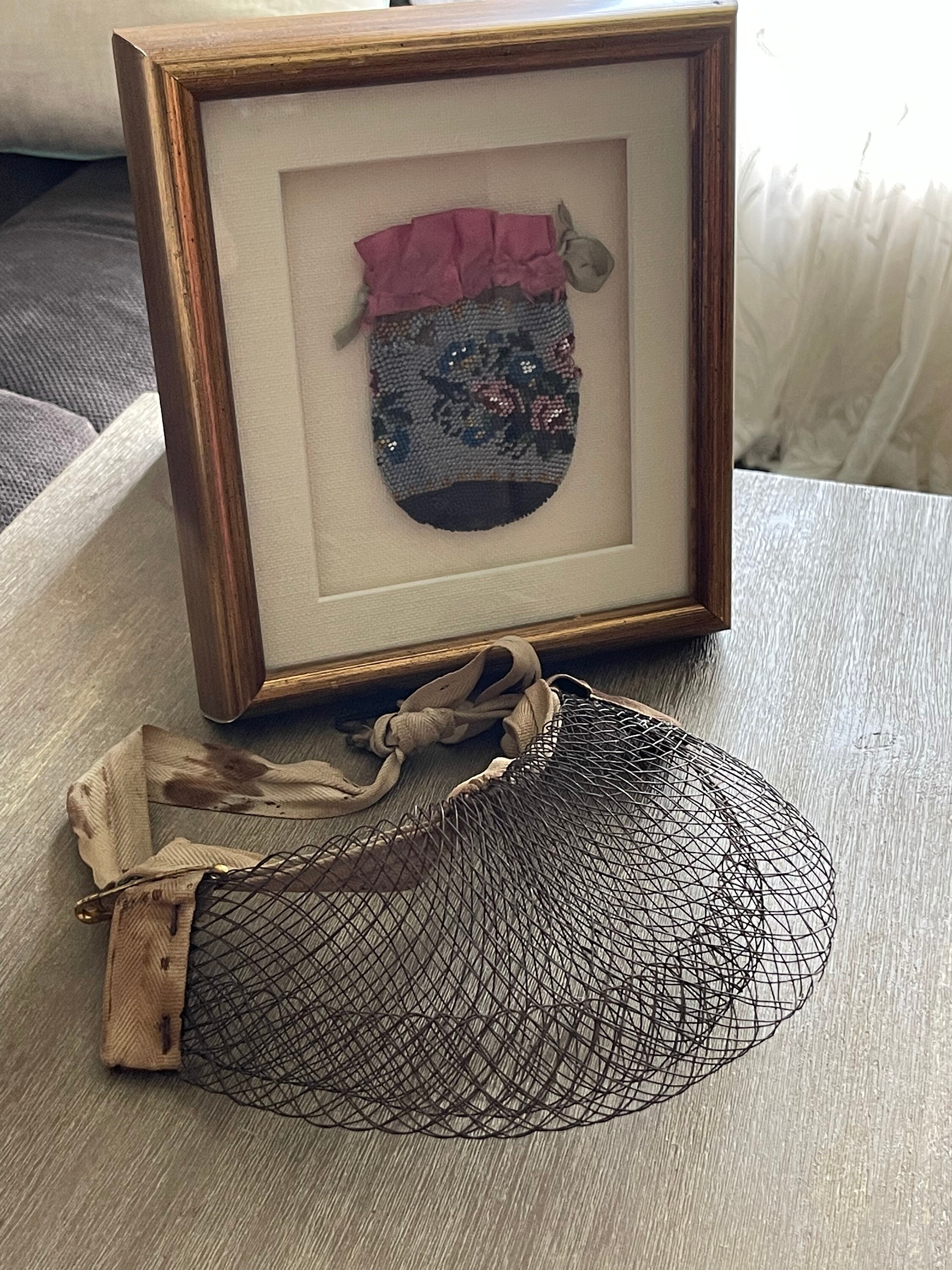 Antique Original Purse/reticle and Brush and Comb Victorian C.1860 to ...