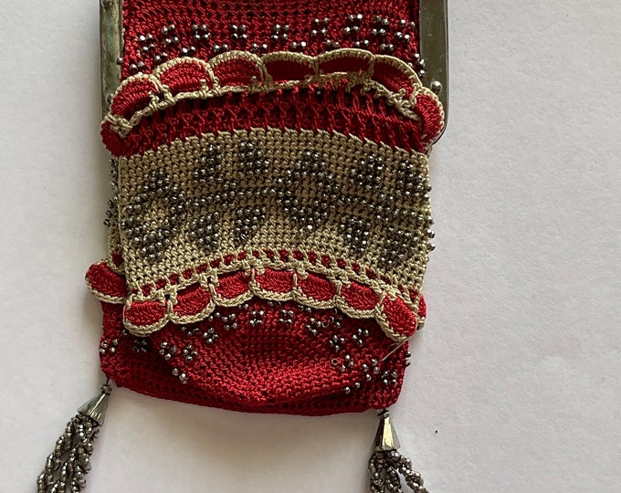 RARE Antique Original Late Georgian/early Victorian Miser Purse - Etsy